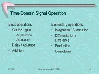 Discrete Time Signal Processing PPT
