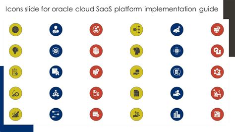 Icons Slide For Oracle Cloud Saas Platform Implementation Guide Cl Ss