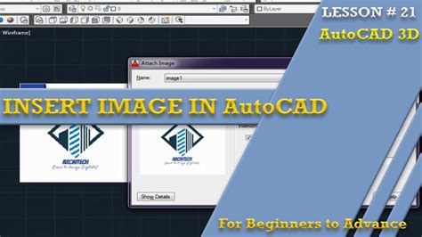 How To Insert Image In Autocad Lesson21 Autocad Trim Command How