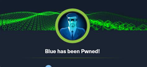 blue hackthebox walkthrough technical management summaries by