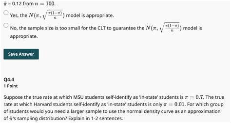 Solved A Random Sample Of Size N Produces A Sample Chegg