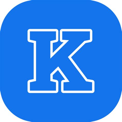 Letter K Generic Color Fill Icon