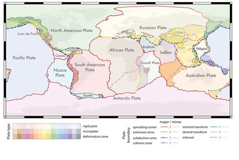 Tectonic Plates Map An Unpoliticized Map Of Icelands Tectonic Plate