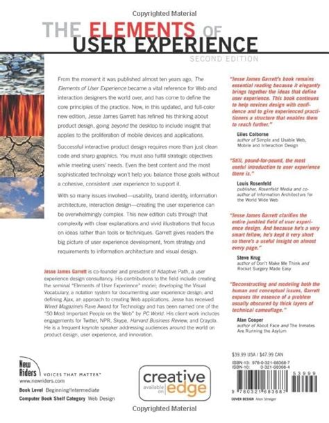 the elements of user experience user centered design
