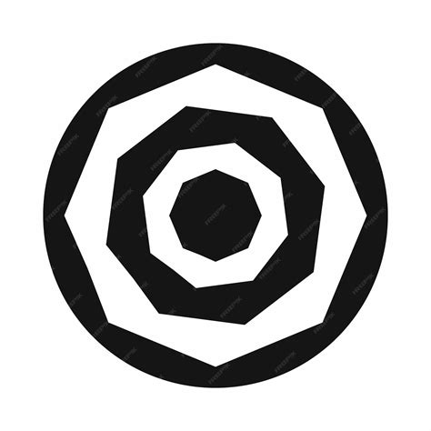 Premium Vector Camera Shutter Aperture Icon In Simple Style On A