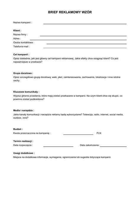 Zgoda Na Wykorzystanie Wizerunku Wzór