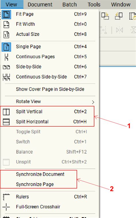 Split Window Page Turner Navigation Bluebeam Community
