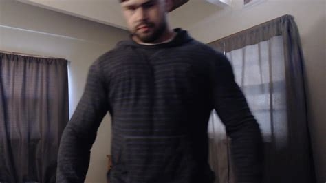 Hairy Hunk Pec Bounce ThisVid