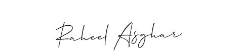 80 Raheel Asghar Name Signature Style Ideas Professional E Sign
