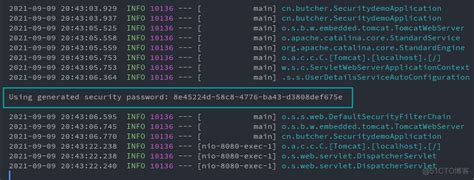springboot es配置账号密码 springsecurity默认用户名密码 mob64ca1405664d的技术博客 51cto博客