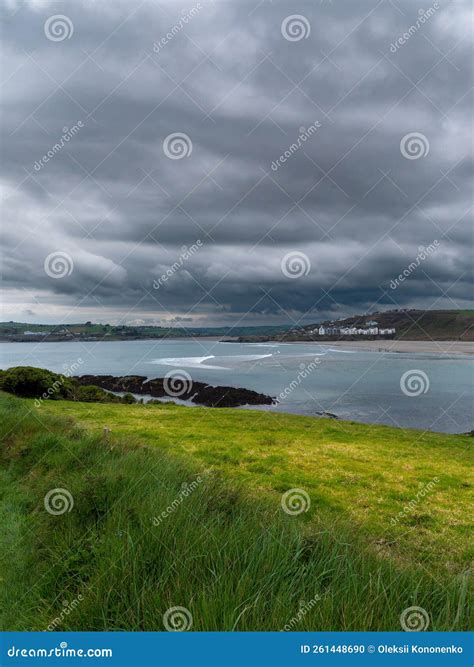 View Of Clonakilty Bay Thick Grass The Coastline Of The Ireland