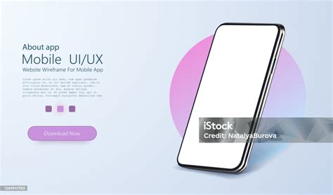 스마트 폰 프레임 덜 빈 화면 회전 위치 3d 등극 일러스트 핸드폰 스마트폰 관점보기 인포그래픽 또는 프레젠테이션 Ui 디자인 인터페이스를 위한 템플릿입니다 벡터 배경