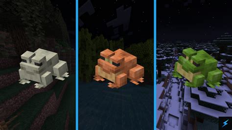 What Color Frogs Are In Minecraft