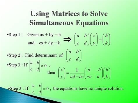 Identity Inverse Matrices Section 4 7 Identity Matrices