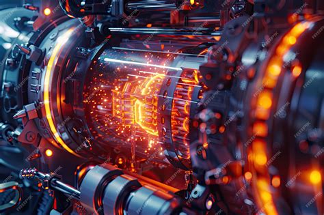 Computer Simulation Of Reactor Core And Thermal Hydraulic Performance Premium Ai Generated Image