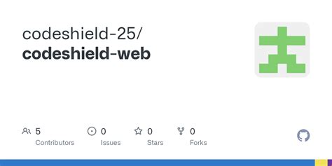 Github Codeshield 25codeshield Web