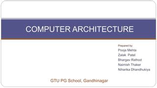 Computer Organization And Architecture PPT