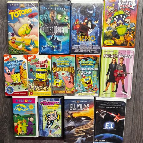 Spongebob Squarepants Vhs Etsy