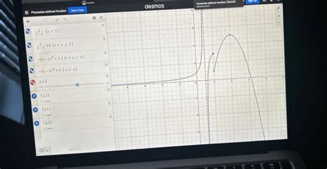 solved this question refers to the graph in desmos provided