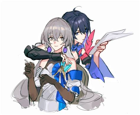 Bronya Rand And Seele Honkai And More Drawn By Mie Xing Danbooru