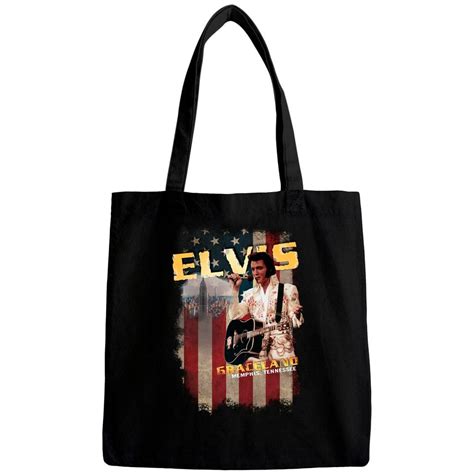 Elvis Presley America Graceland Elvis Presley Bags Sold By Visual