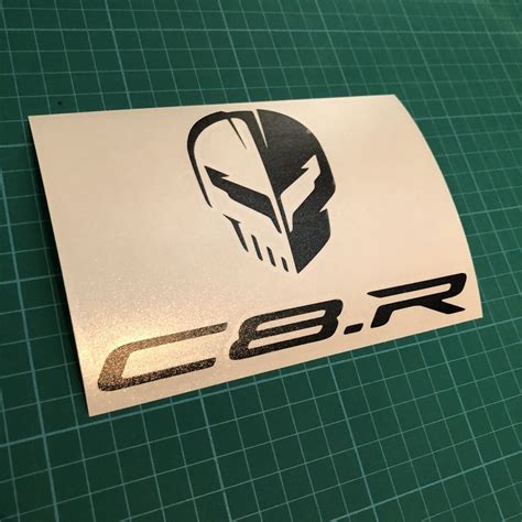 C8 Corvette Racing Jake Skull Imsa Decal Sticker Stingray Htc Z51 Z06