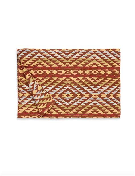 Faherty Adirondack Blanket Mojave Geo Carbon