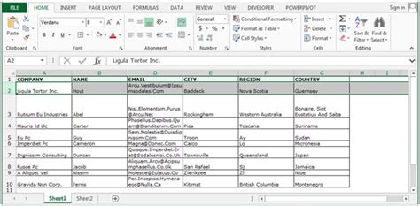 Protecting Data By Hiding A Row S And Column S In Microsoft Excel