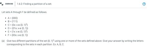 Solved Begin Tabular L L EXERCISE Finding A Chegg
