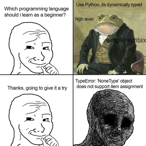 Just Use Python Bro Rprogrammerhumor