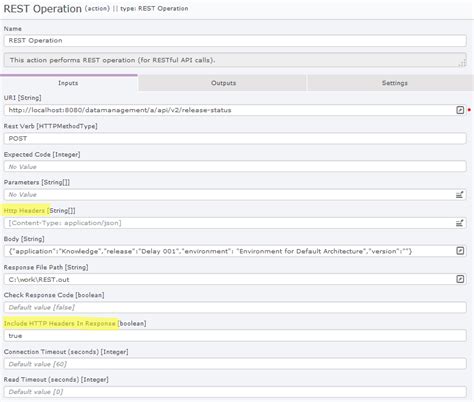 Rest Api Operation Release Status Returns Error Content Type Applicationoctet Stream Not