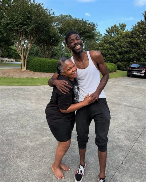 Comedian Monique And Her Eldest Son Shalon Jackson Reunite Following