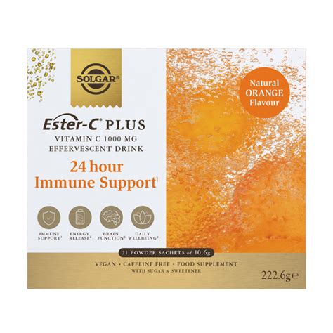 Ester C® Plus Vitamin C Effervescent Drink From Solgar Vitagene