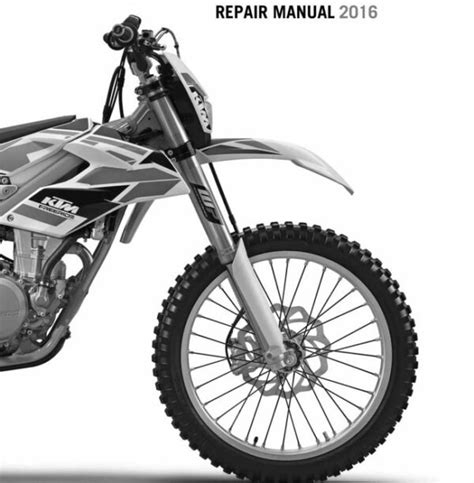 2016 Ktm Freeride 350 Service Repair Manual Ktm