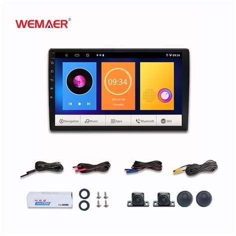 How To Use 360 Navigation Car Android Screen Wemaer Electronics
