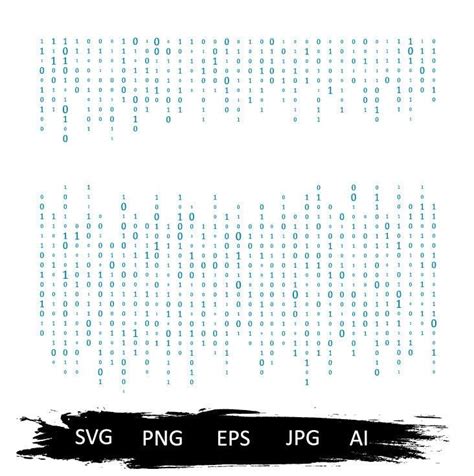 Matrix Svg Abstract Matrix Pattern Svg Binary Computer Code