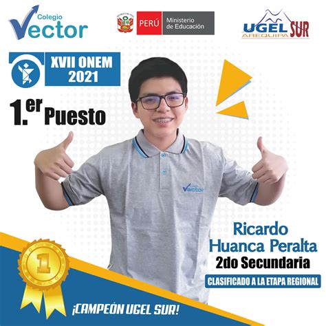 Colegio Vector 🥇colegio Vector Primer Puesto Xvii