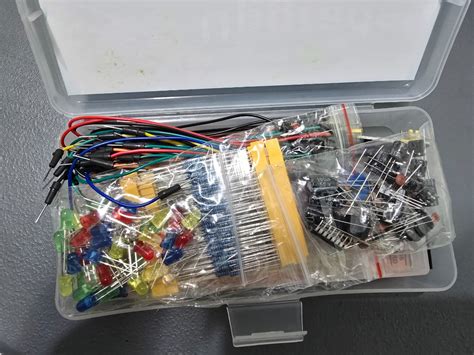 830 Breadboard Set Electronic Component Basic Starter Kit Computers And Tech Parts And Accessories