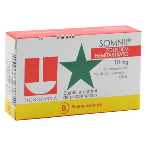 Somnil 10 Mg X30 Comprimidos