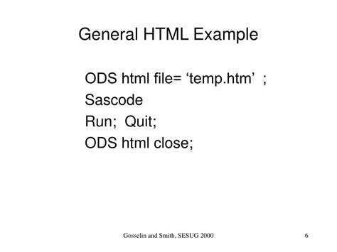 Ppt Customize Your Sas® Output With The Template Procedure A Beginning Tutorial Powerpoint