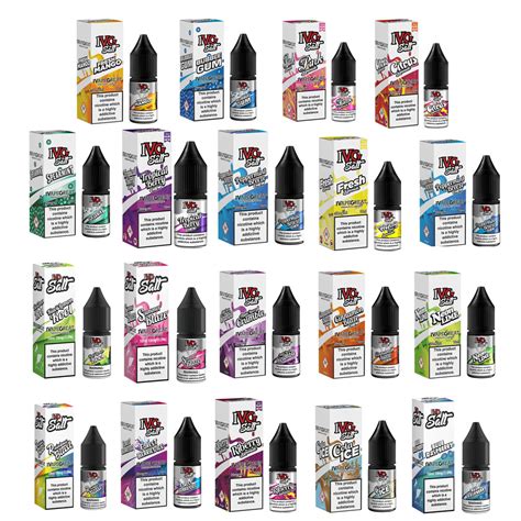 Ivg Nic Salt 10 X 10ml Bottle The Vape City Ltd