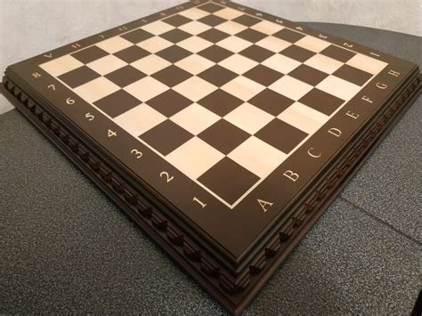 Engraving Letters And Numbers On A Chessboard Etsy