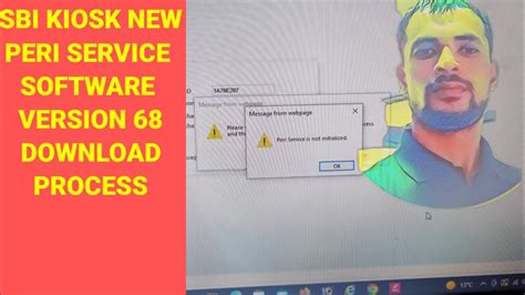 Sbi Kiosk New Peri Service Software Version 68 Download Full Process Rajmata Thambha Youtube