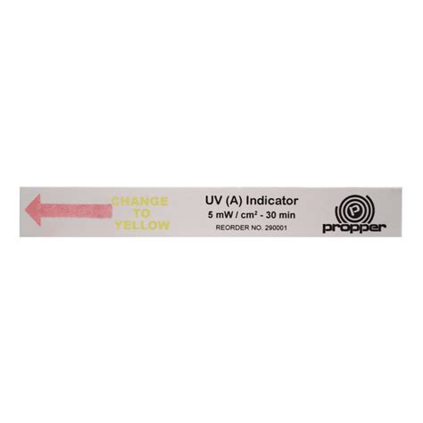Propper Uv Indicator Strip Propper Manufacturing