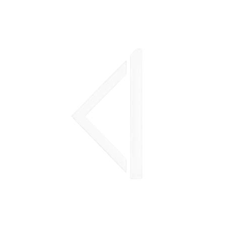 Abstract Geometric Arrow Minimalist Design Element Premium Ai Generated Psd