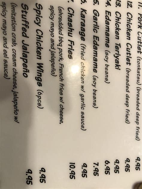Hanaoka Restaurant Menu Full Menu Update 2026