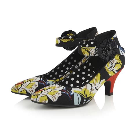 Ruby Shoo Womens Carla Kitten Heel Court Shoe Fruugo Uk