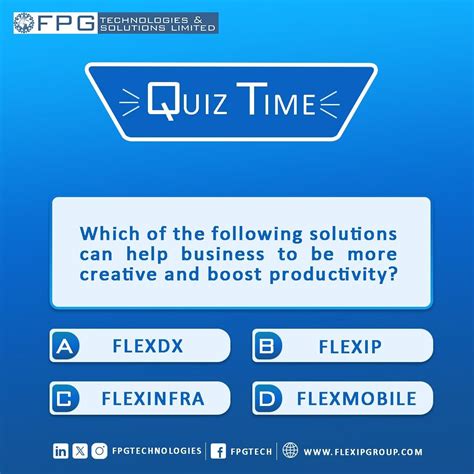 fpg technologies and solutions on linkedin quiztime tech flexipgroup