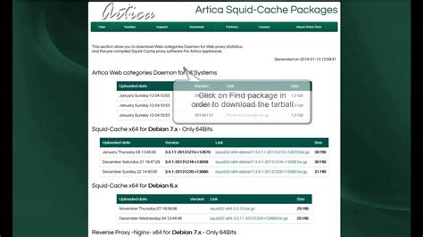 Manual Update The Squid Proxy Cache Version YouTube