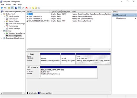 Extend Logical Volume Or Partition Size In Windows